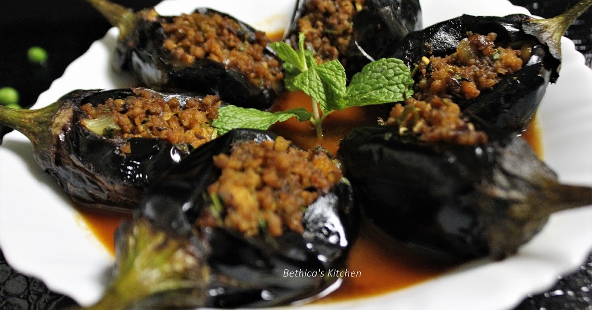 Bethica's Kitchen Flavours: Sheikh Al Mahshi (Stuffed Eggplants ...