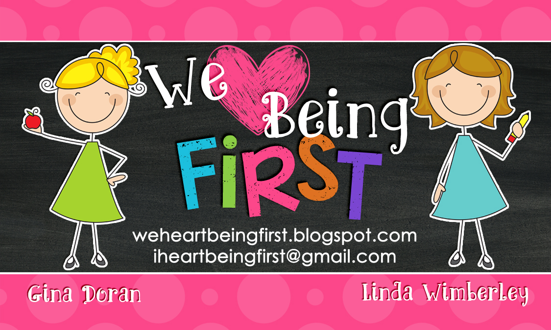 We Heart Being First | Designs By Kassie