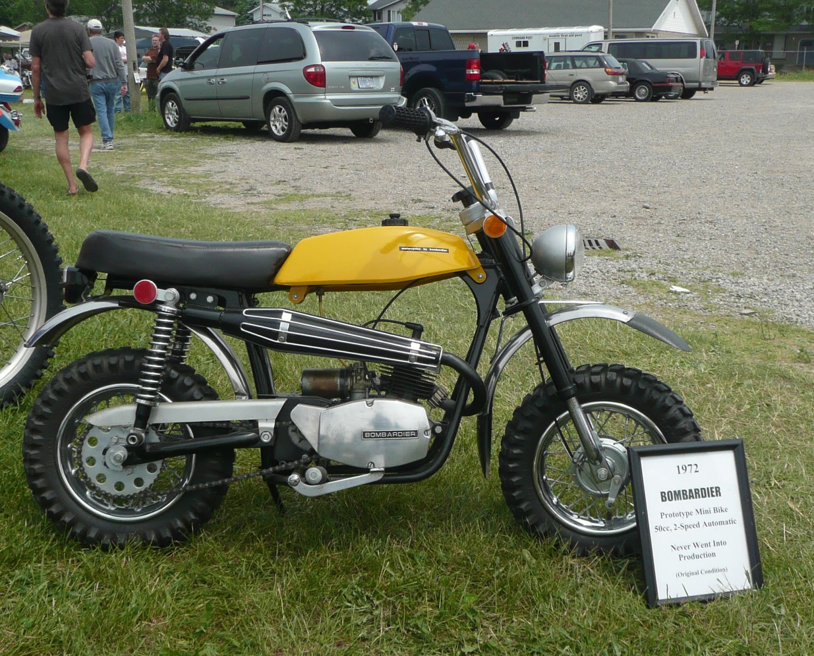 Progress is fine, but it's gone on for too long.: 1972 Bombardier Minibike