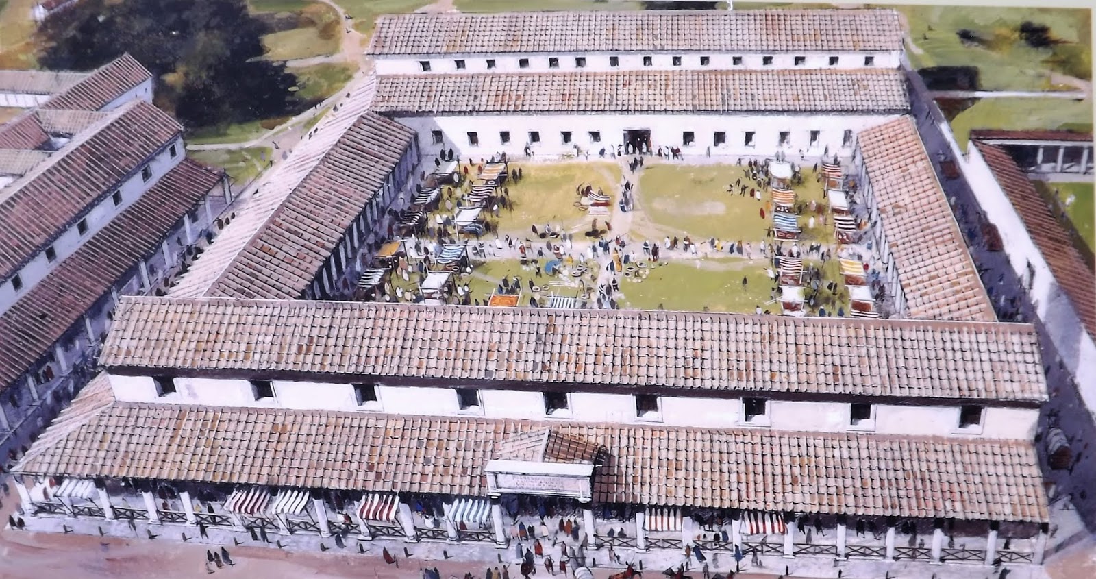 JJ's Wargames: Viriconium Cornoviorum - Wroxeter Roman City