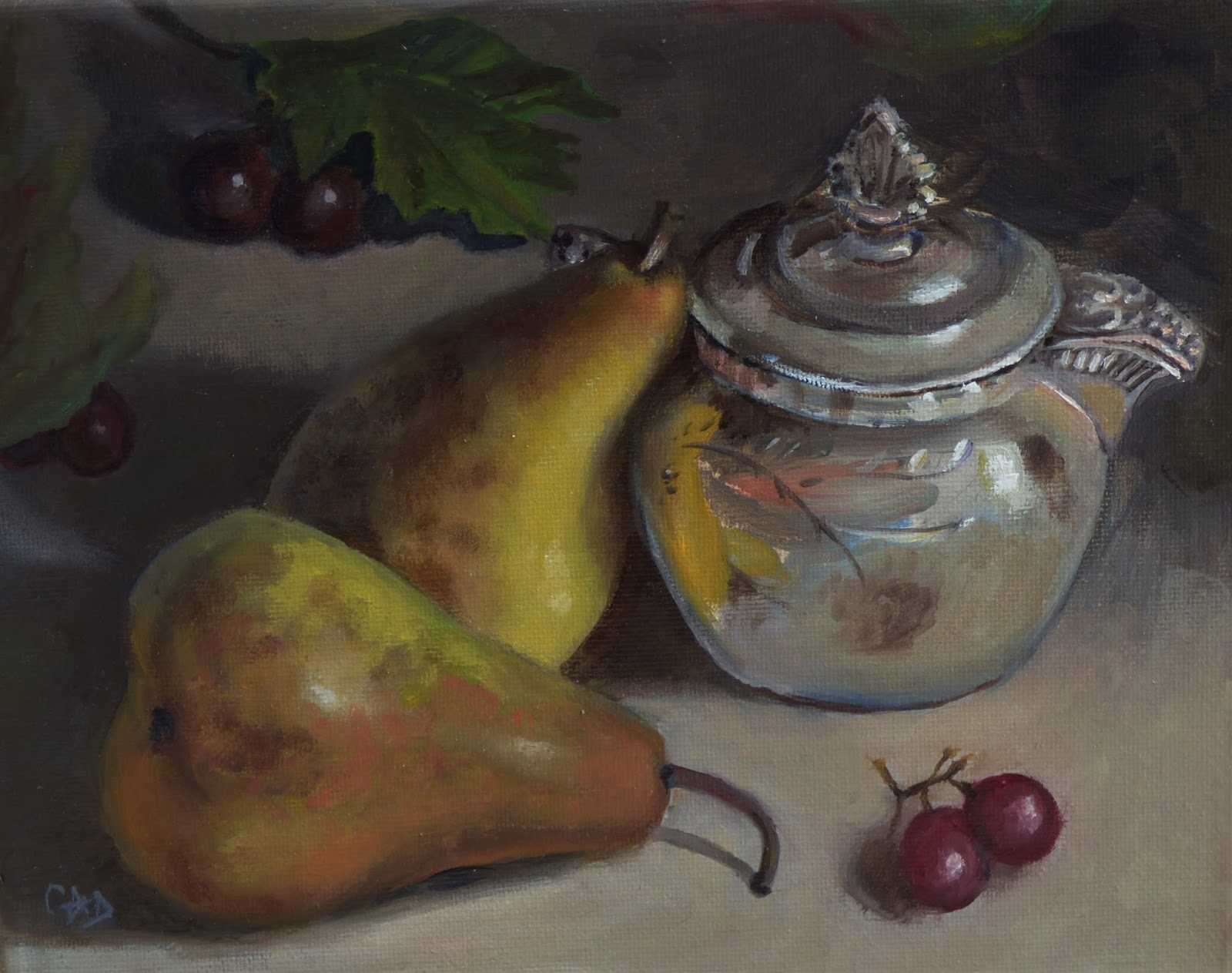 Art on a Blog: Still Life in My Studio