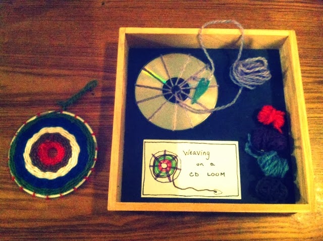 Getting Started in Spirit Play: Weaving with CD Looms