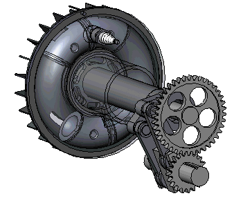 Mechanical Engineering: How the Bradshaw Omega engine works - animation
