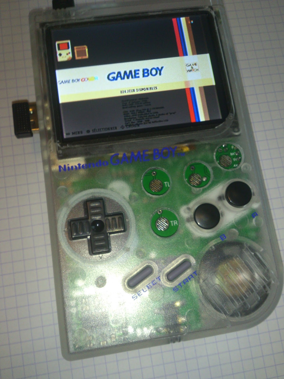 [RASPBERRY-PI] Montage du KIT GAMEBOY de 1UP | Open-Consoles