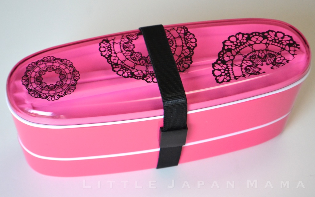 little japan mama : Oval Slimline 2 Tier Bento Box Set
