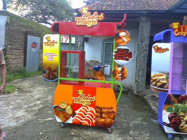 Gerobak Modern Gerobak Makanan