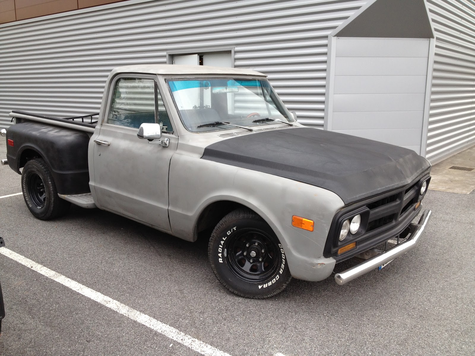 Jodmotorcycle: My new car: GMC PICK UP STEPSIDE 1968