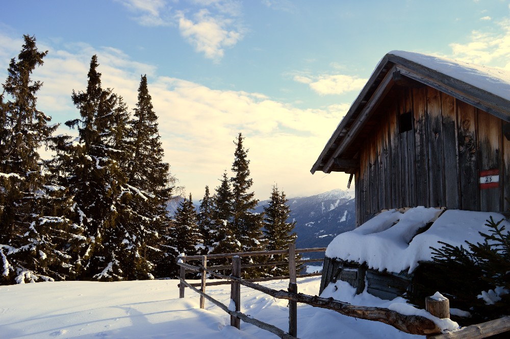 Sul monte Cavallo a Vipiteno tra ciaspole e pista da slittino ...