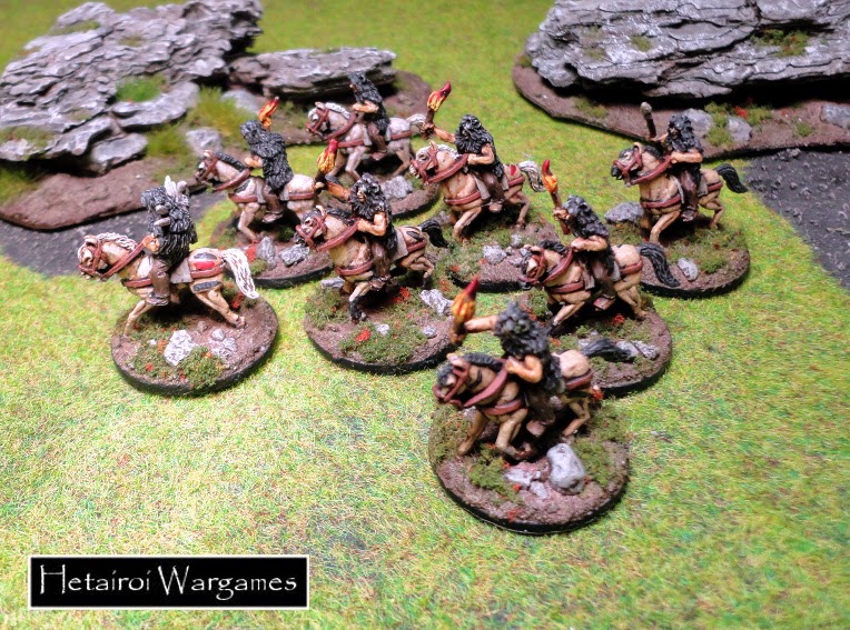 Hetairoi Wargames: 13th Warrior - Wendol cavalry