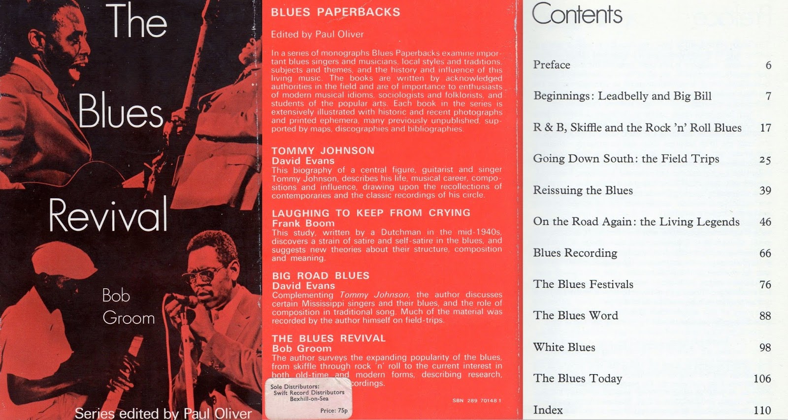 Books About The Blues: Bob Groom - THE BLUES REVIVAL