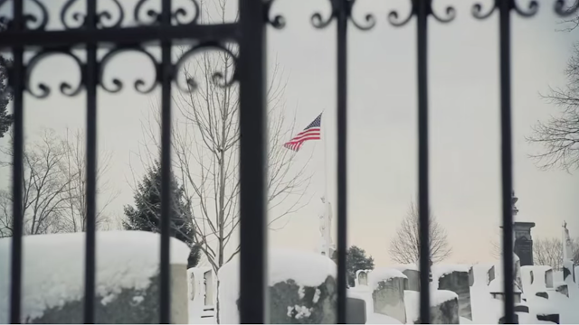 Pillar to Post: RETRO FILES / GETTYSBURG IN WINTER