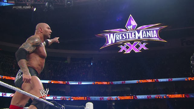 Batista ganó el Royal Rumble Match en el PPV WWE Royal Rumble 2014