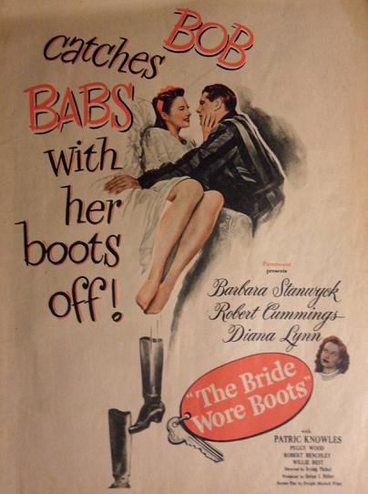THE BRIDE WORE BOOTS (1946) WEB SITE