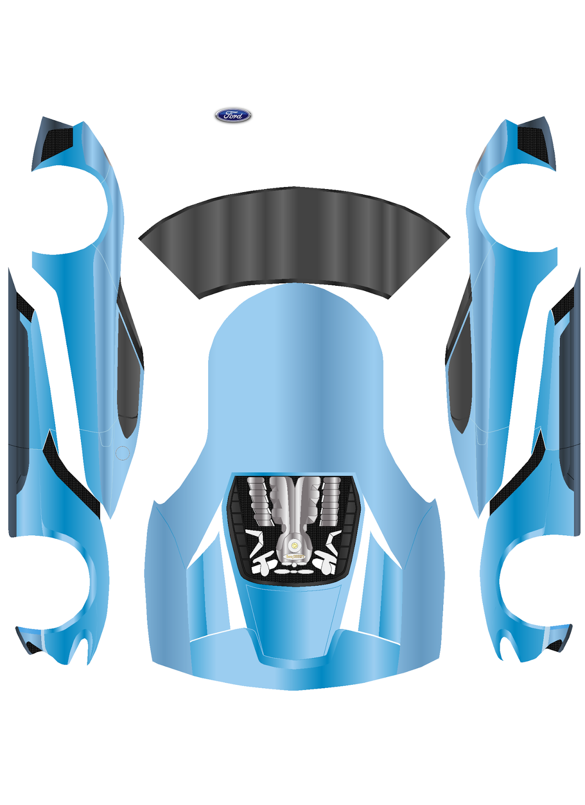 papermodelmatersexclusive's: the all new concept car introducing 2017 ...