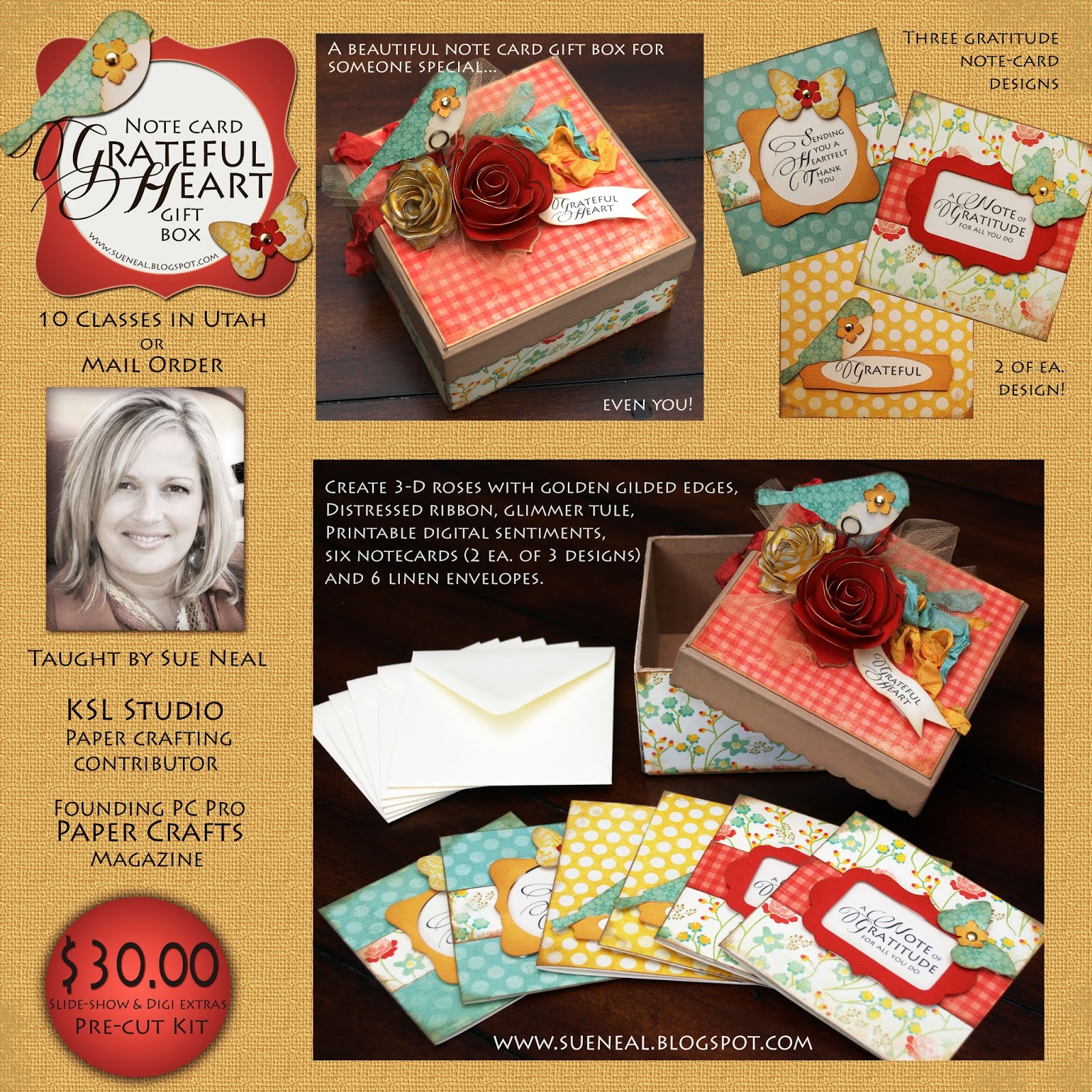 Q's Creative Card Making Kits: Q's Creative Cards Grateful Heart Gift ...