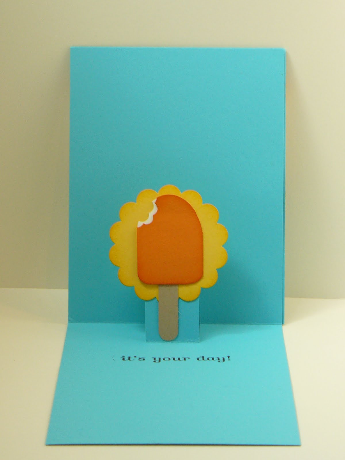 Creations by Chris: Suny Fun Pop Up Card
