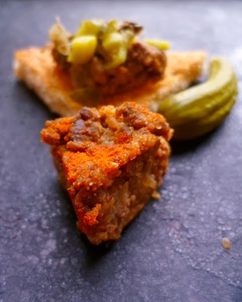 Marmaduke Scarlet: devilled chicken livers: a retro party bite