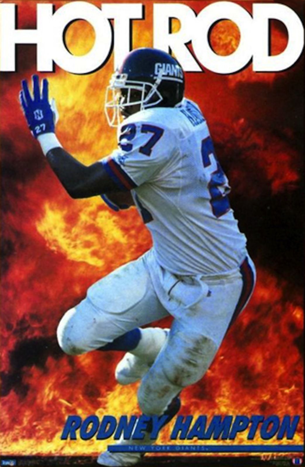 Pro Football Journal Presents: Memorabilia: Rodney Hampton: Hot Rod