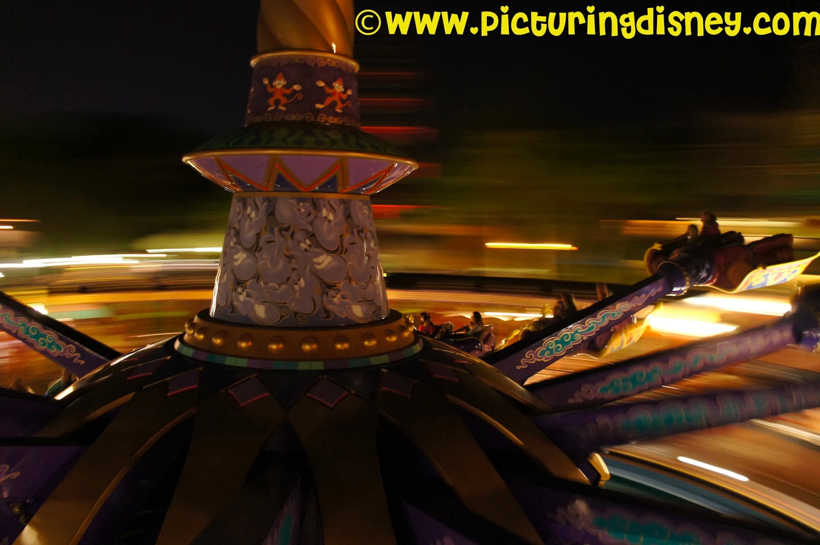 Picturing Disney: Take a ride on Magic Carpets of Aladdin!