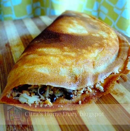Citra's Home Diary: Martabak manis / Indonesian style thick pancake