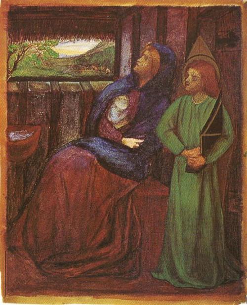 Pre Raphaelite Art: Elizabeth Siddal, The Holy Family