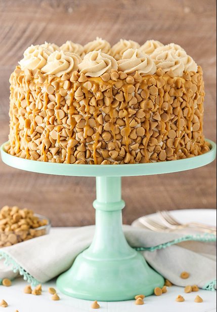 Loaded Peanut Butter Layer Cake | LEARNING HOW TO COOK