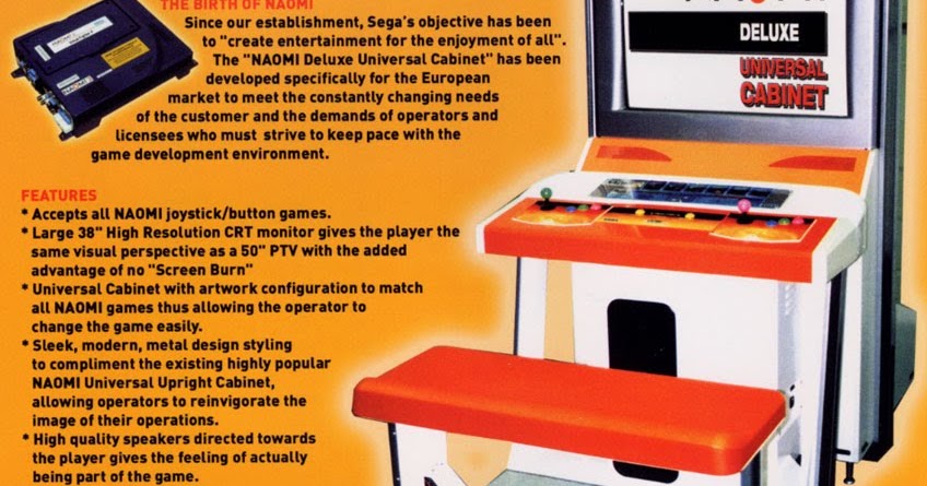 TUS OBJETOS PERDIDOS: Compilacion de juegos SEGA Naomi