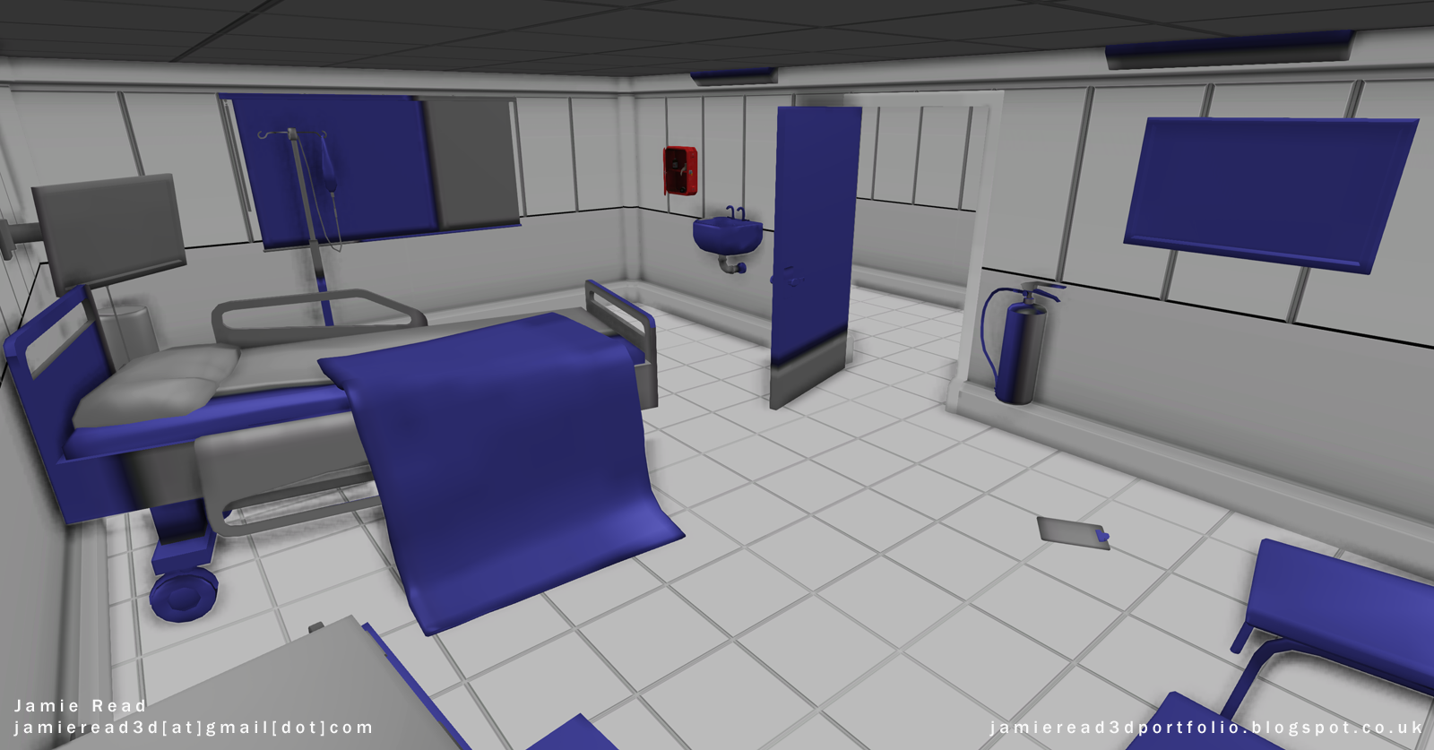 Jamie Read - 3d Artist - Career Blog: The recovery room incident.