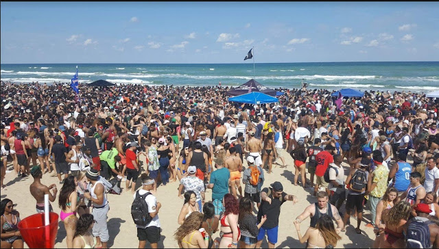 EL RRUN RRUN: IT'S TEXAS WEEK FOR SPRING BREAK ON SOUTH PADRE ISLAND