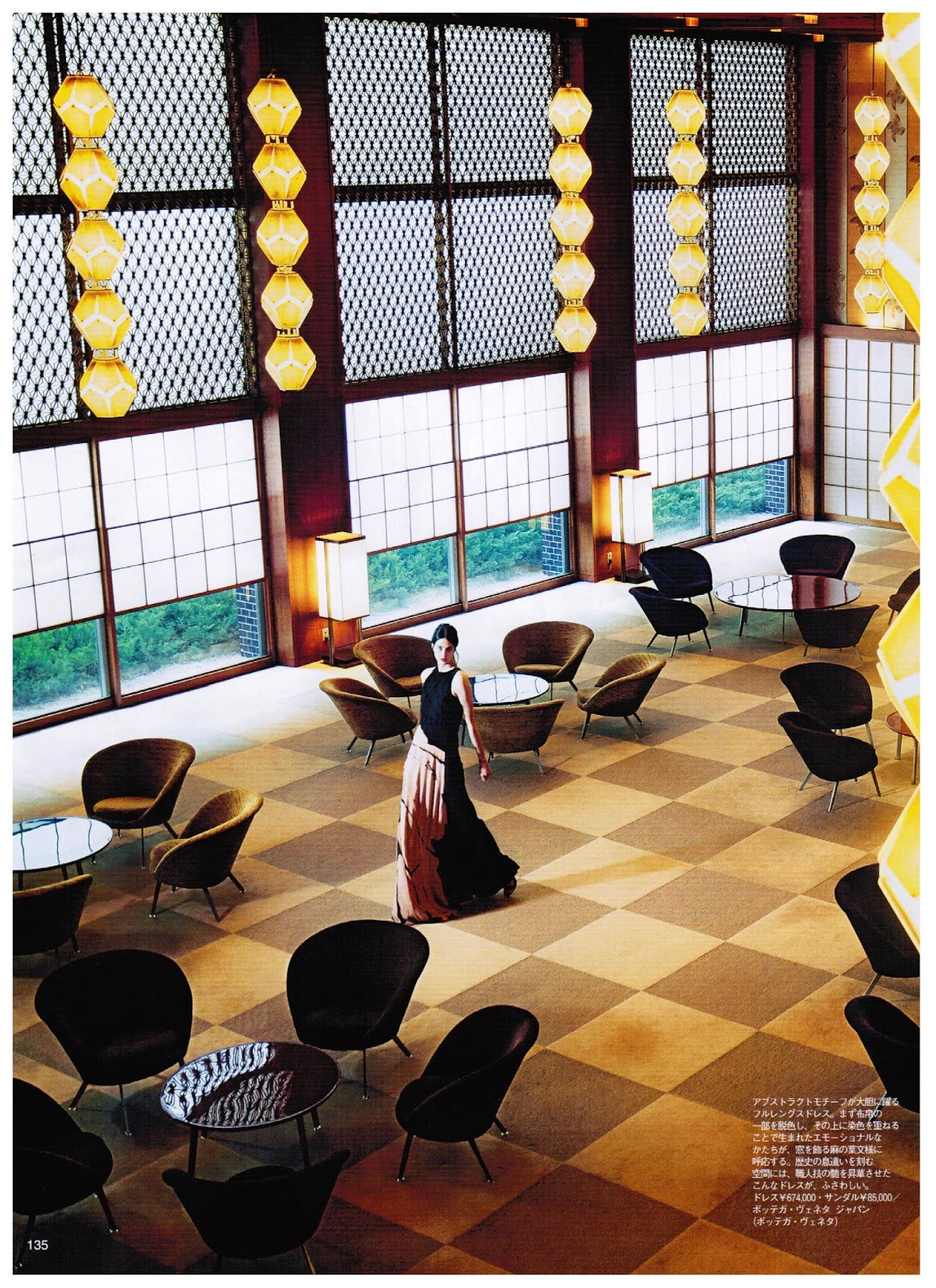 mode models blog: Nic Neiman wears Bottega Veneta in SPUR