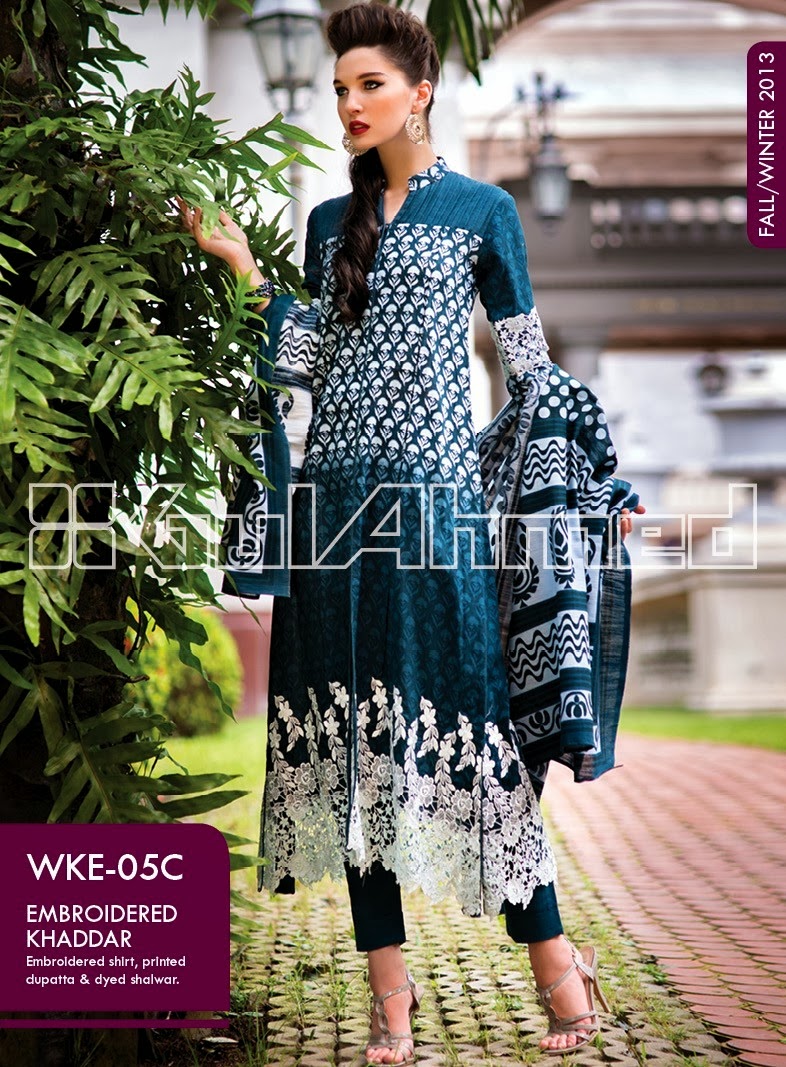 Gul Ahmed Fall-Winter Collection 2013-2014 | Gul Ahmed Winter Designs ...