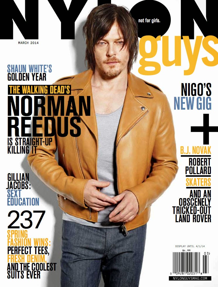 VJBrendan.com: Nylon Guys' Cover Boy: 'The Walking Dead' Star Norman Reedus