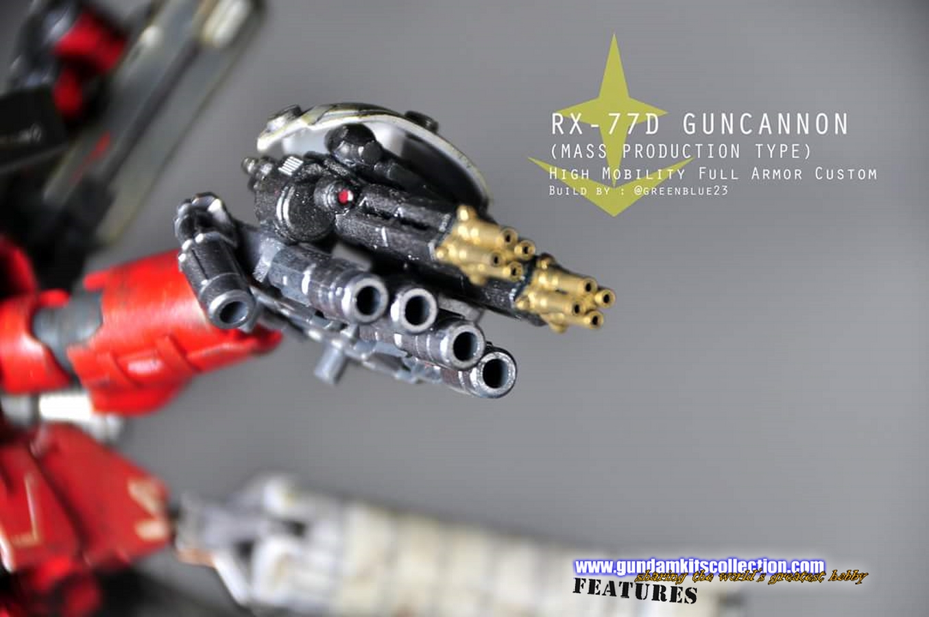 Custom Build: 1/144 Assault Guncannon - High Mobility Full Armor Custom