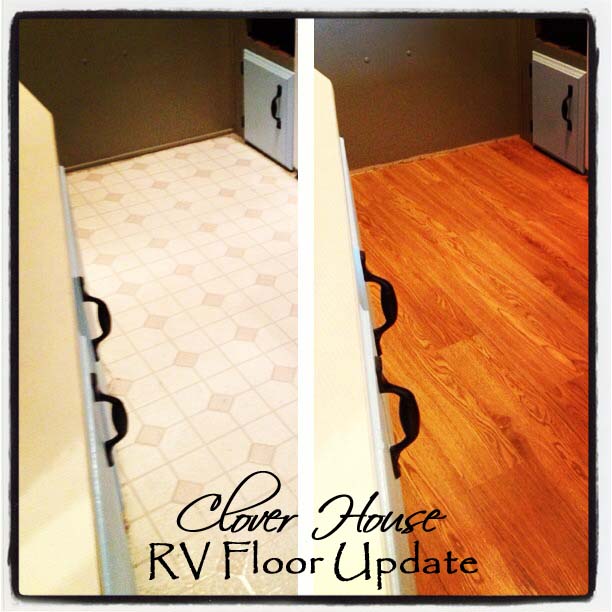 Clover House: RV Remodel on a Budget - Floor Update