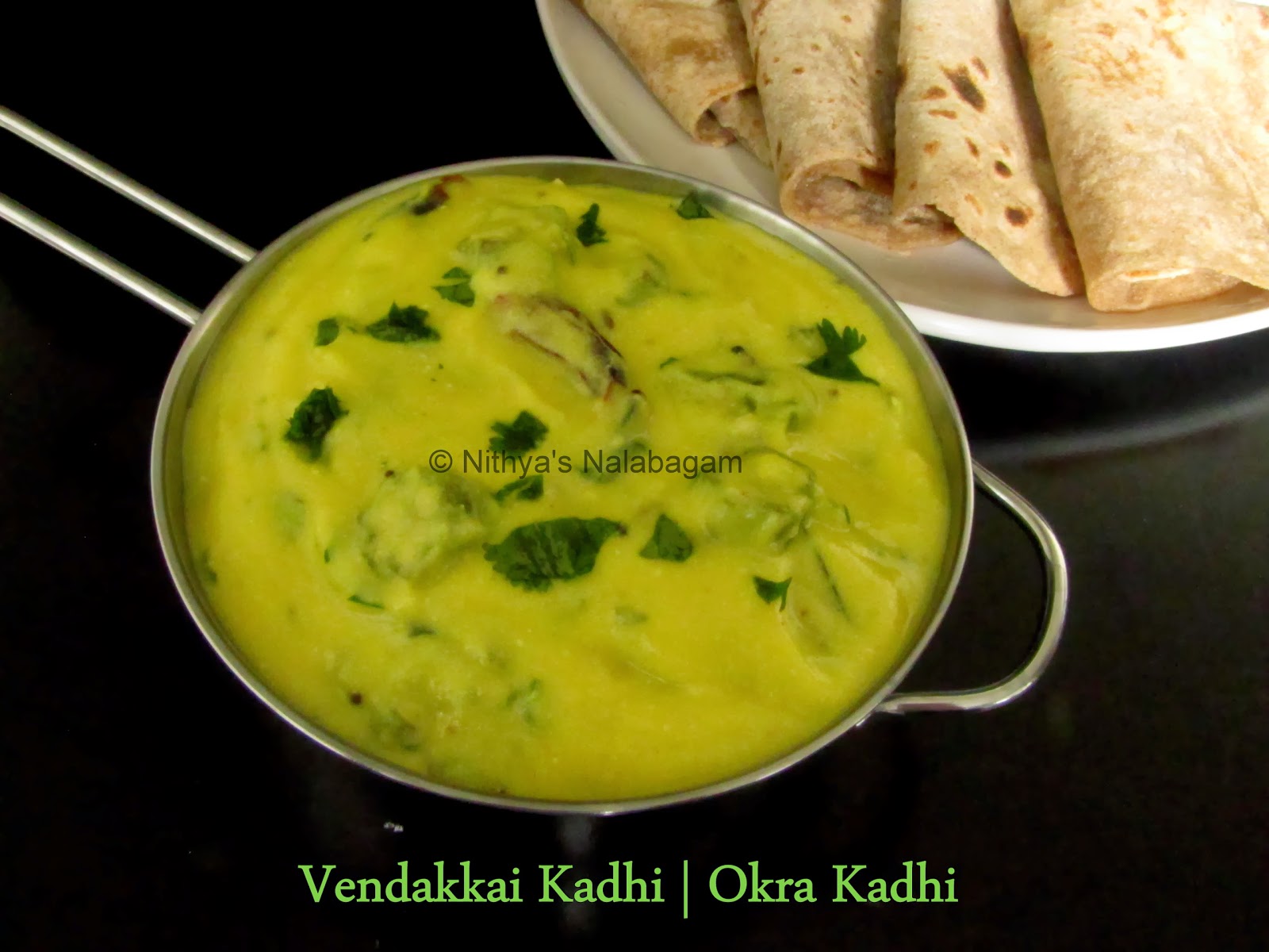 Vendakkai Kadhi | Okra Kadhi |Nithya's Nalabagam