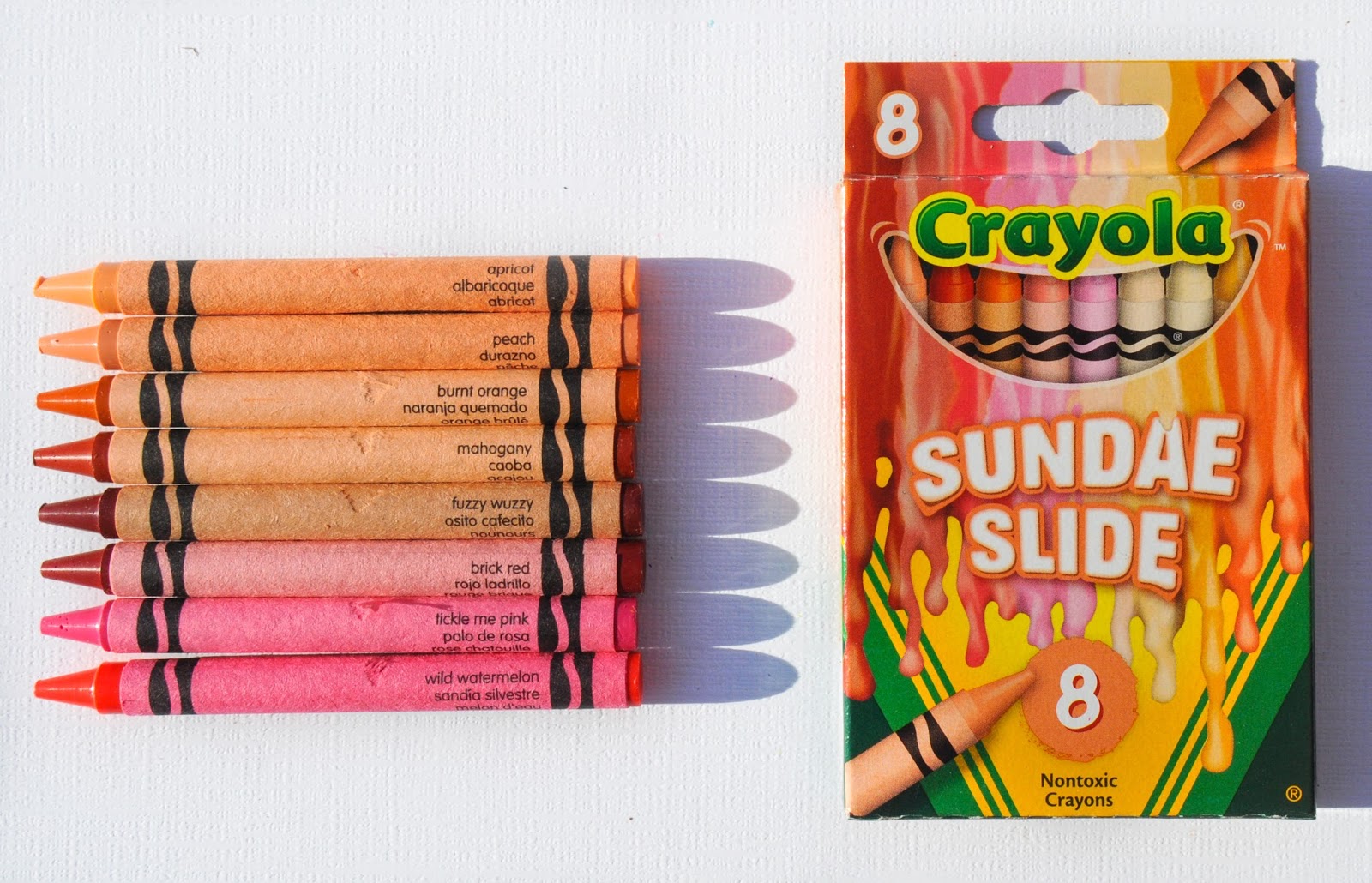 8 Count Crayola Meltdown Crayons: What's Inside the Box | Jenny's ...