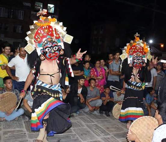 Kiraj Gainju Blog Store: Traditional Newari Dances of Bhaktapur.