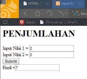 Membuat Program FORM sederhana menggunakan HTML dan PHP - arybyan