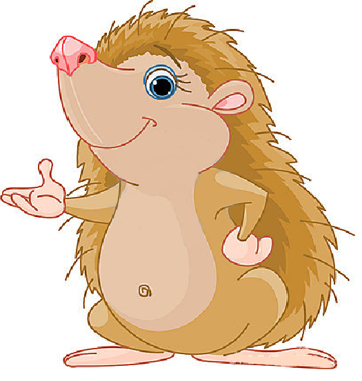 IMAGINI colorate cu ARICI pentru copii - ilustratii :: Fise de lucru ...