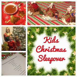 The Busy Broad: Kids Christmas Sleepover Party