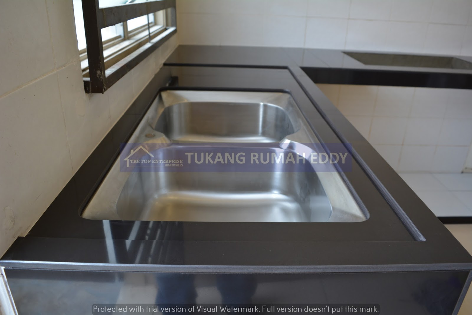 Table Top Konkrit Tukangrumah Eddy