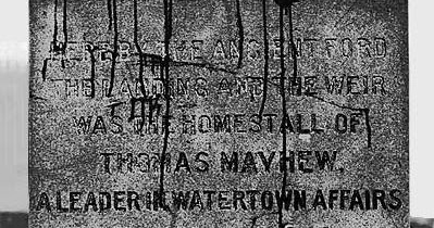 The Pye Plate: Thomas Mayhew 1593-1682