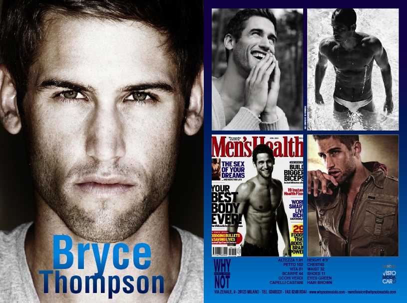 L'Homme du Jour: BRYCE THOMPSON