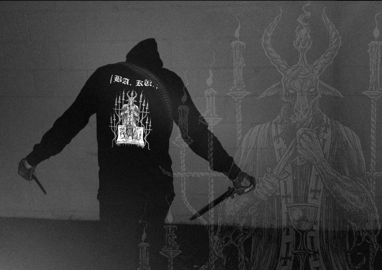 DEATH BY METAL by galeria de muerte: BARRIER KULT x CHRIS MOYEN LookBook