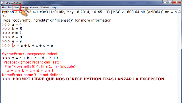 APRENDER A PROGRAMAR CON PYTHON: febrero 2016