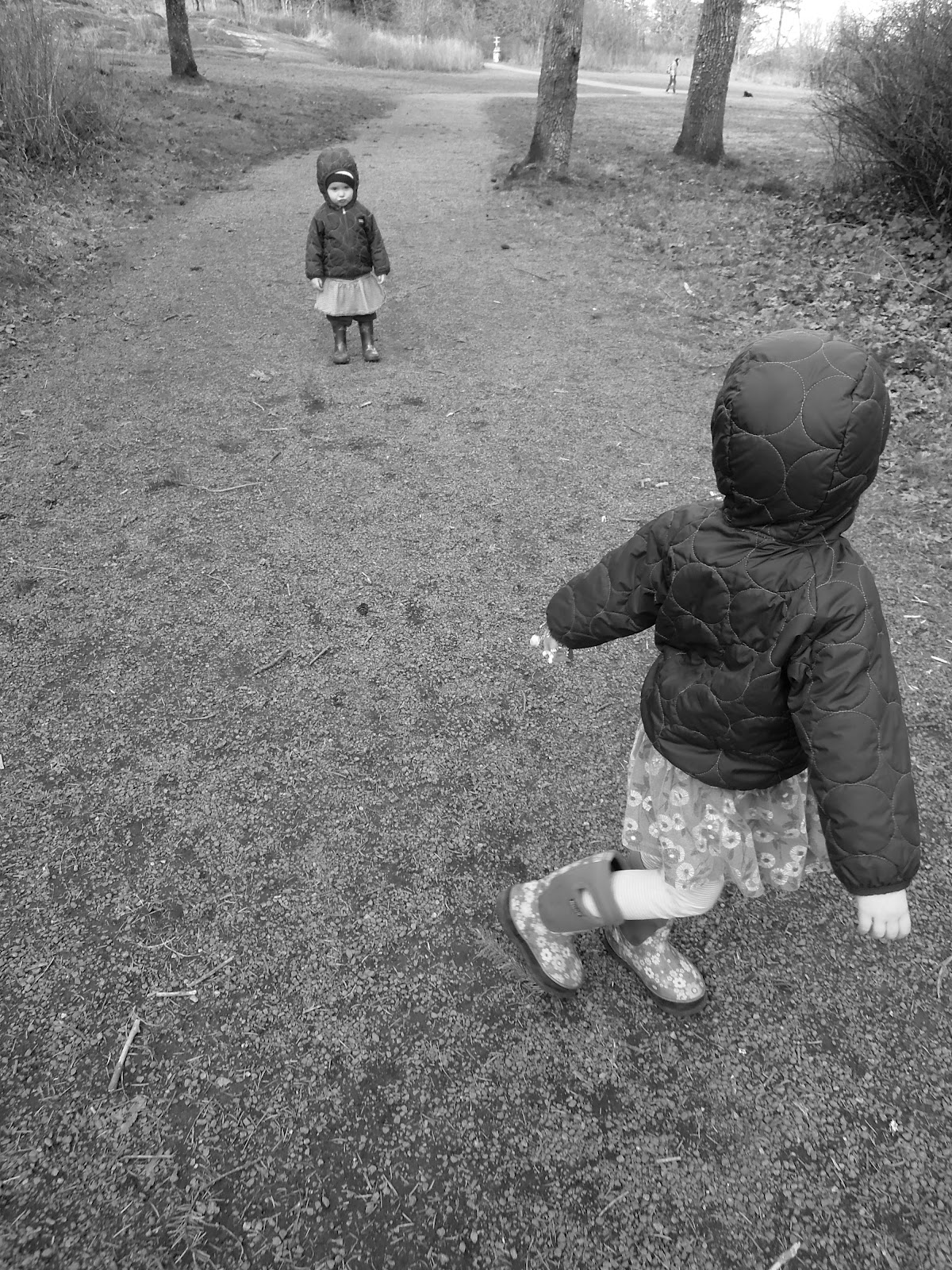 Once Little: Gotta go.