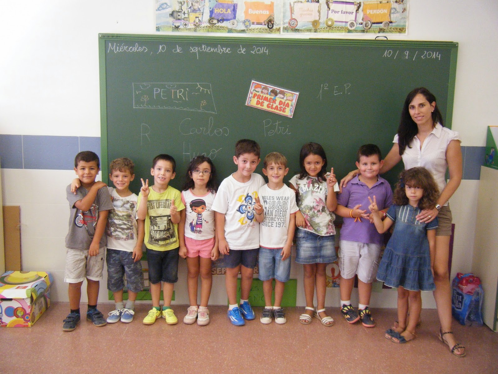 LOS PEQUES DE PRIMARIA: NUESTROS PRIMEROS DÍAS EN PRIMARIA