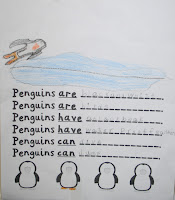 Mrs. Lisa's Pre-K Crew Rocks!: SLIDING INTO GREAT PENGUIN WRITING