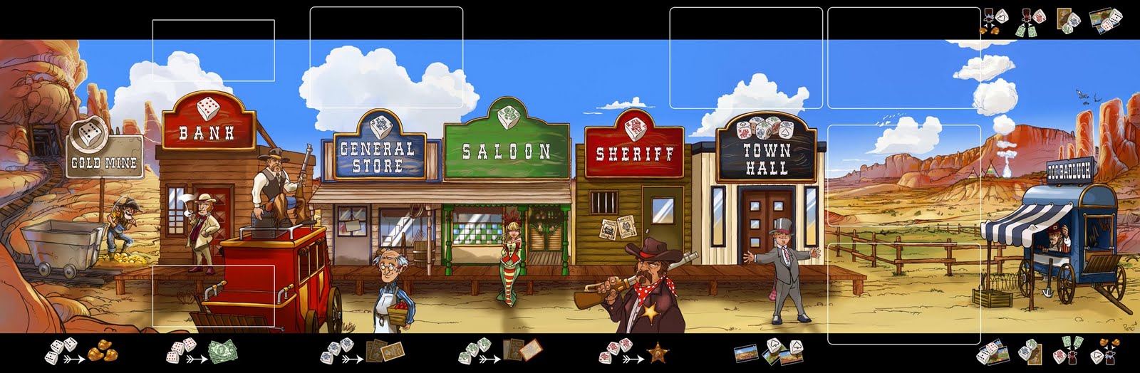 ΜΟΝΤΕΡΝΑ ΕΠΙΤΡΑΠΕΖΙΑ ΠΑΙΧΝΙΔΙΑ: DICE TOWN, μία διαφορετική πόλη...