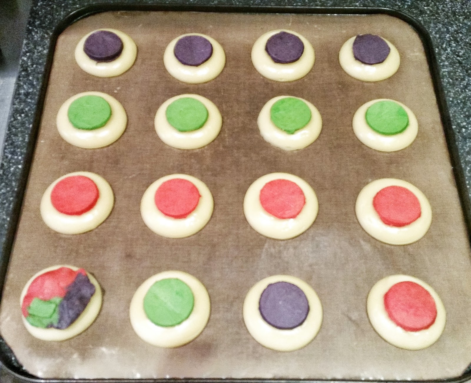 Pandan, Ube and Strawberry Craquelin Profiteroles – Recipe